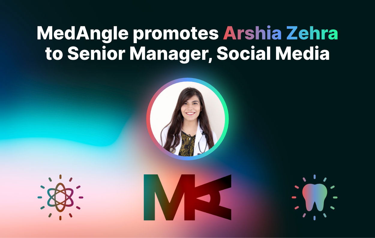 MedAngle promotes Arshia Zehra to Senior Manager, Social Media