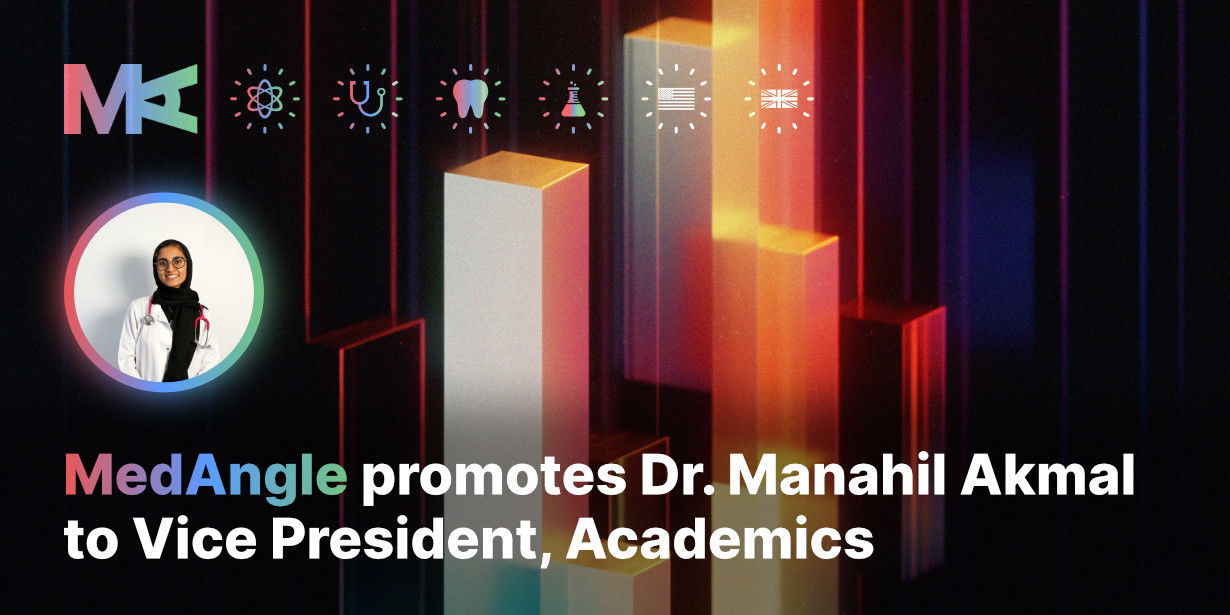 MedAngle promotes Dr. Manahil Akmal to Vice President, Academics