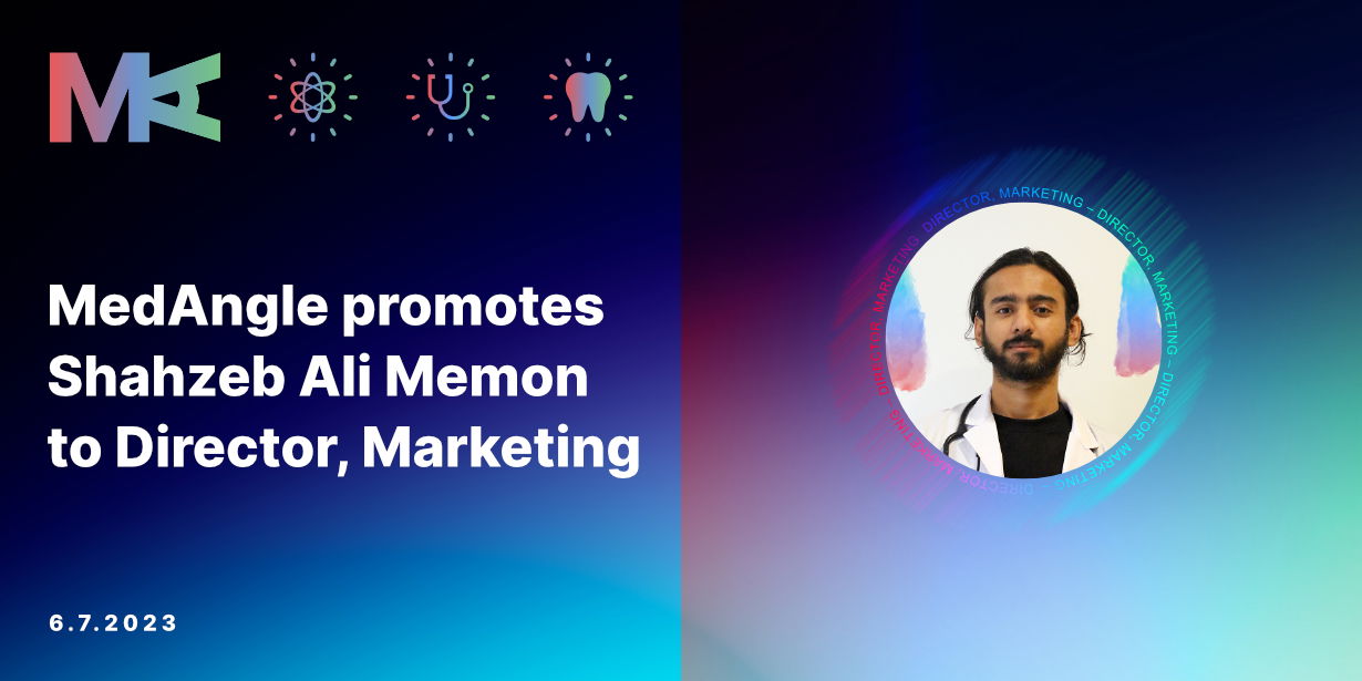 MedAngle promotes Shahzeb Ali Memon to Director, Marketing