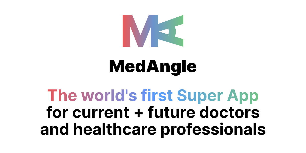 MedAngle - the world's first AI Super App for premed, medical, and dental